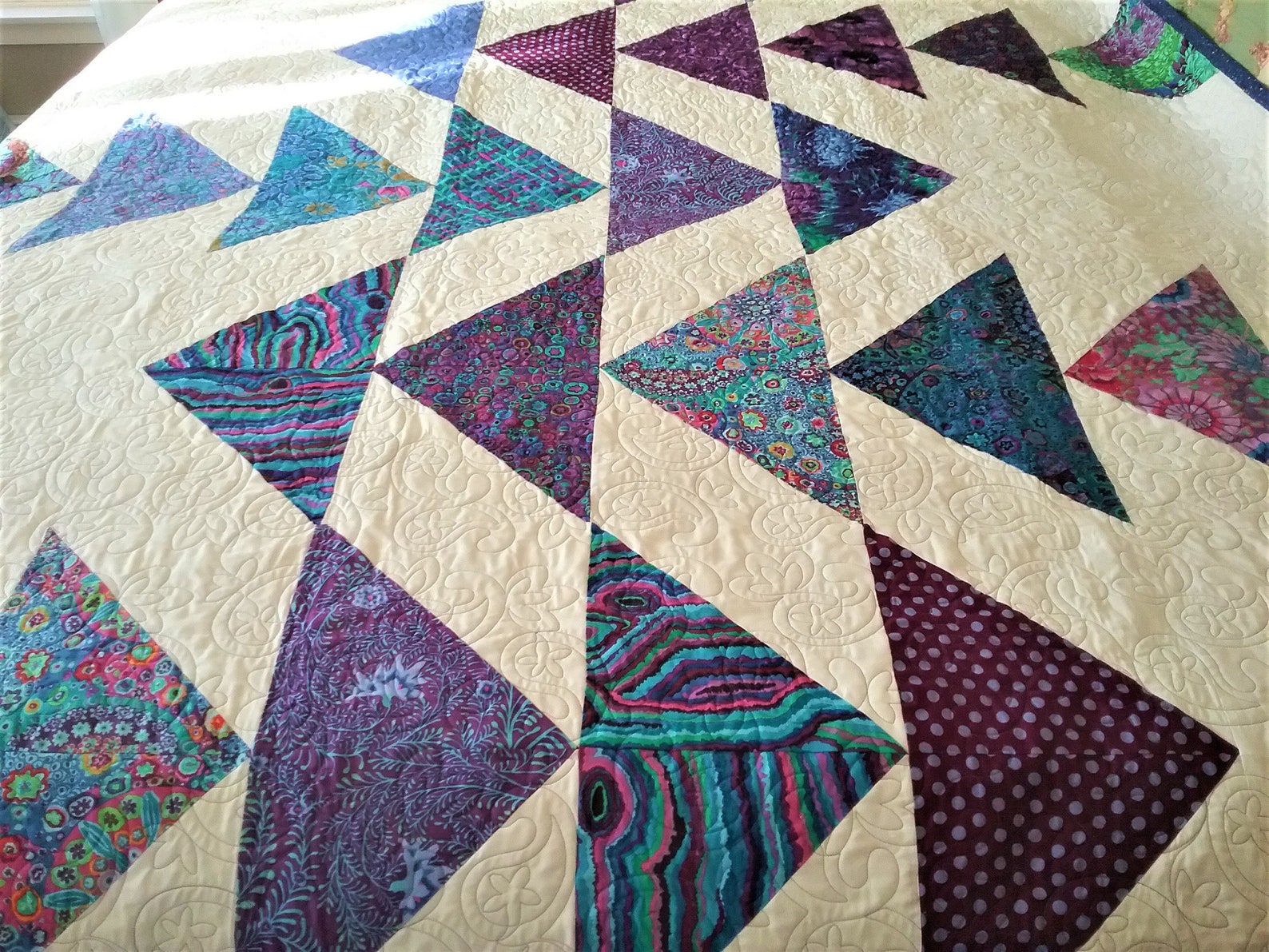 Quilt Big Triangles - Etsy