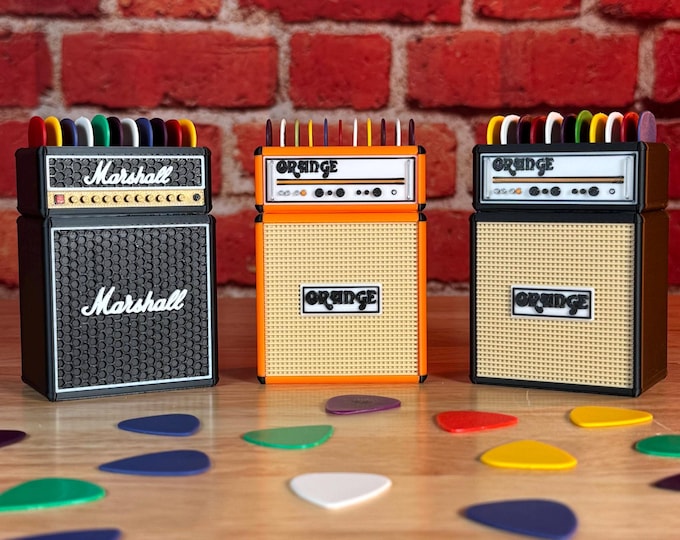 Guitar Amp Pick Holder/ Guitar Pick Storage/ Gifts for Guitarist/ Mini ...