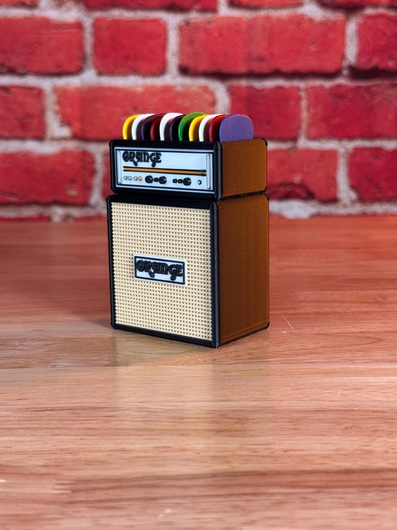 Guitar Amp Pick Holder/ Guitar Pick Storage/ Gifts for Guitarist/ Mini ...