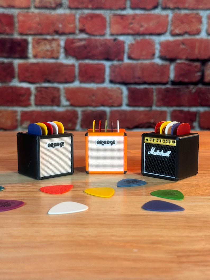 Guitar Amp Pick Holder/ Guitar Pick Storage/perfect Gifts for Guitarist ...