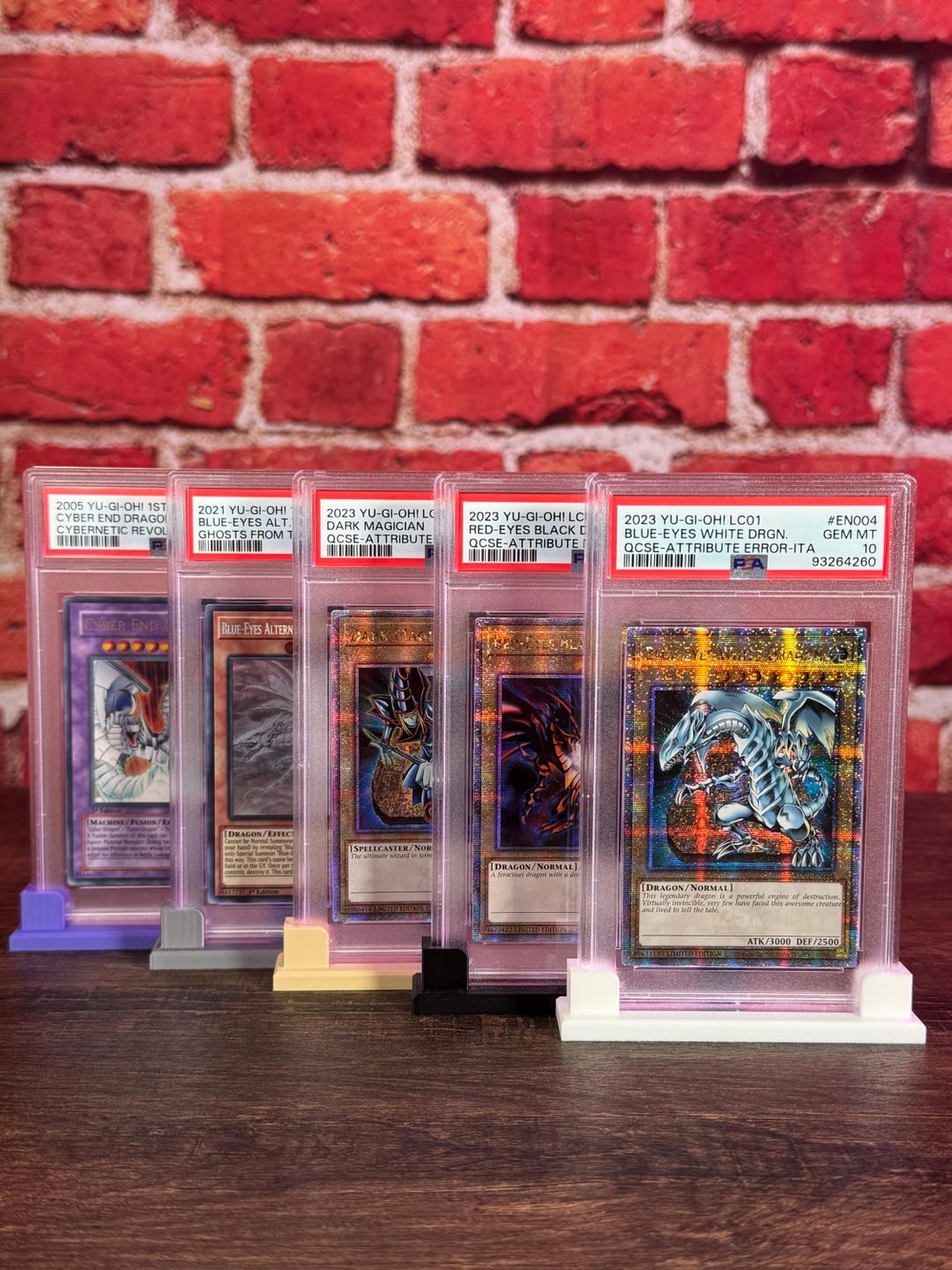 PSA Graded Trading Card Display Stand / Fits Standard PSA Slab ...