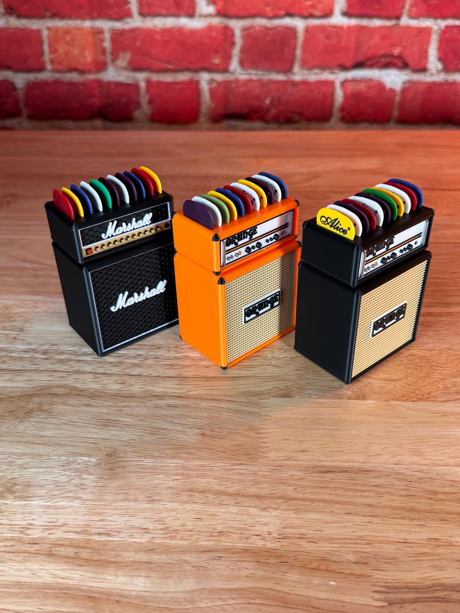 Guitar Amp Pick Holder/ Guitar Pick Storage/ Gifts for Guitarist/ Mini ...