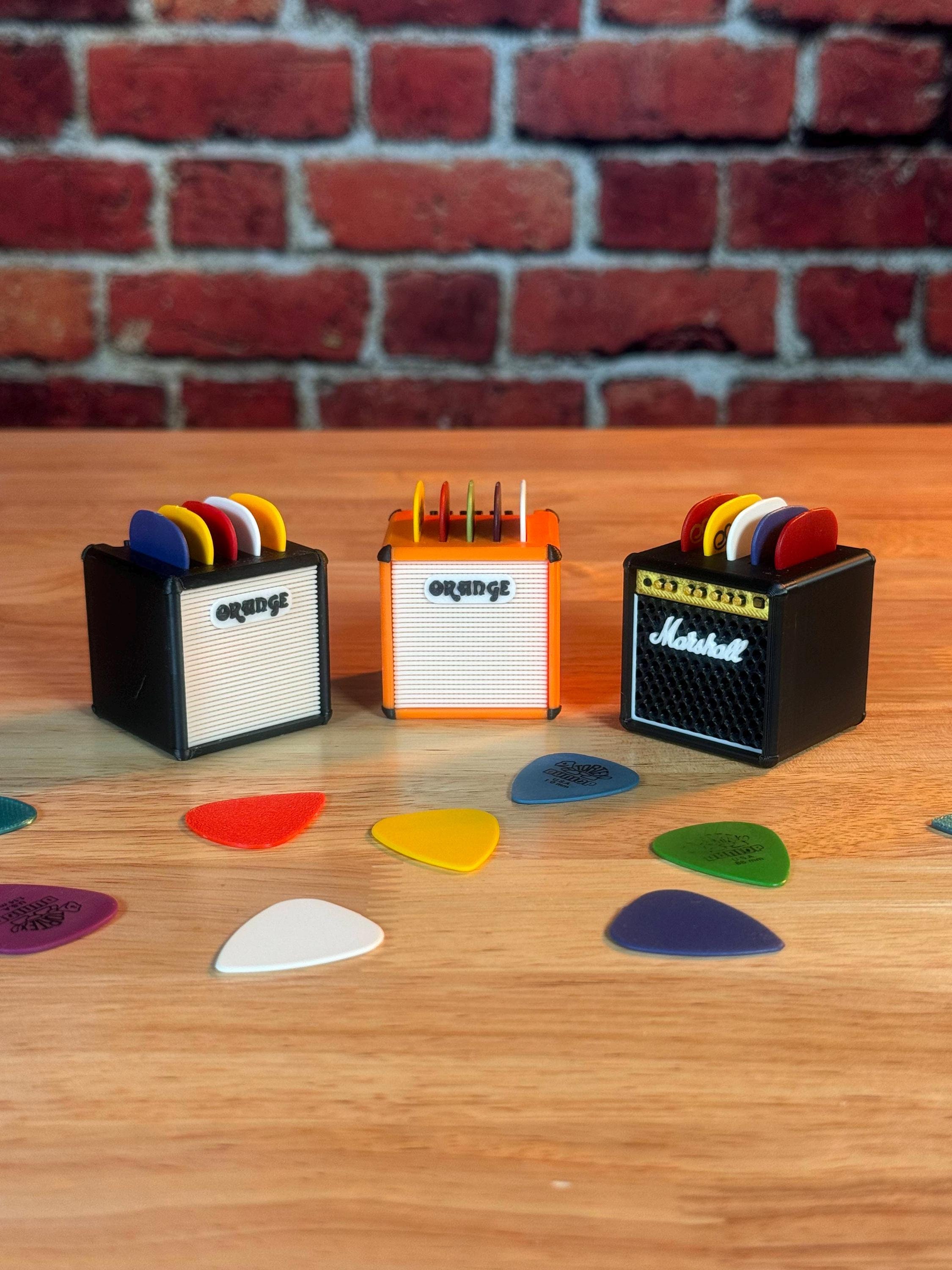 Guitar Amp Pick Holder/ Guitar Pick Storage/perfect Gifts for Guitarist ...