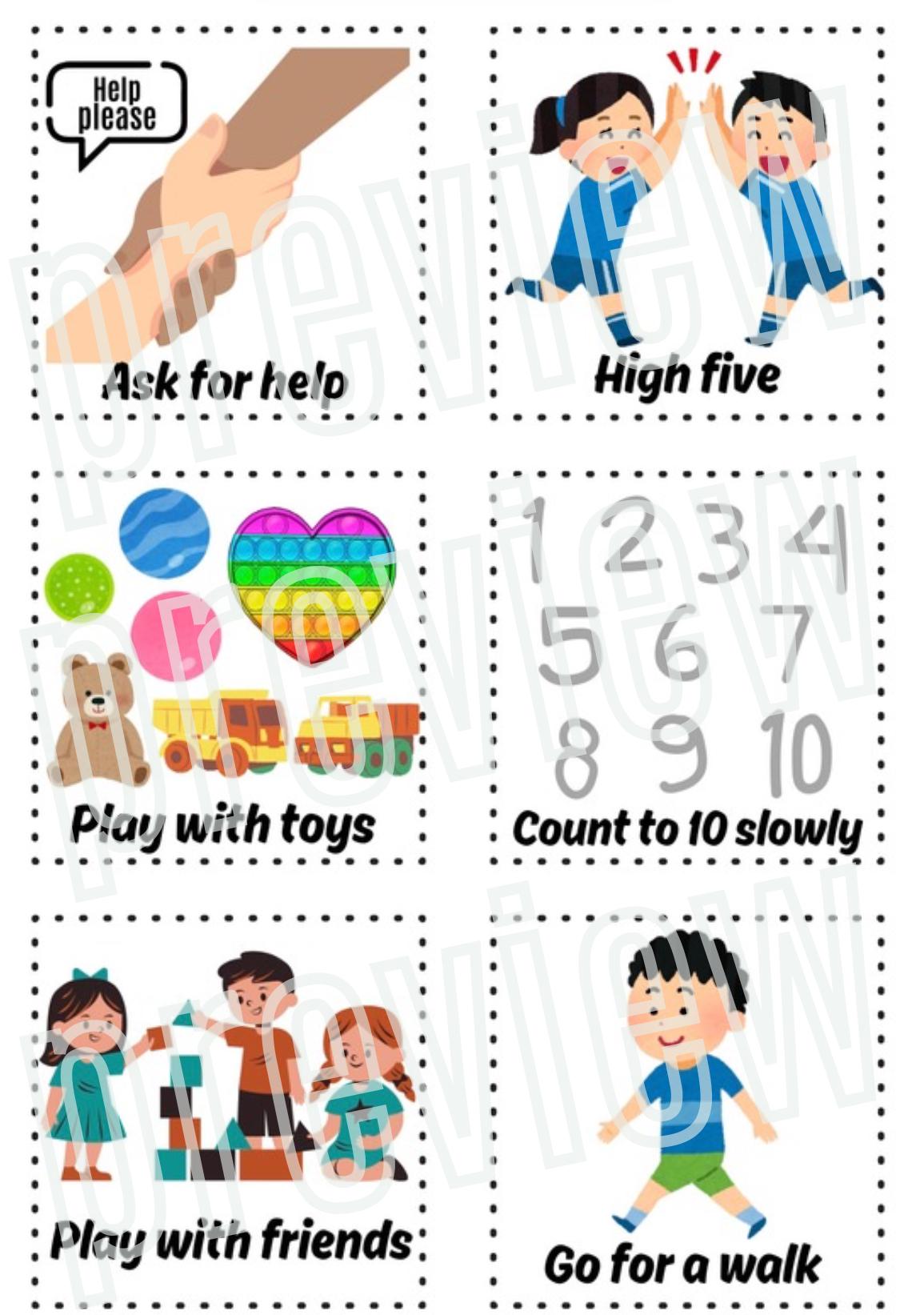 Feelings Emotions Chart Poster for Toddlers Simple I Feel - Calm Choice ...