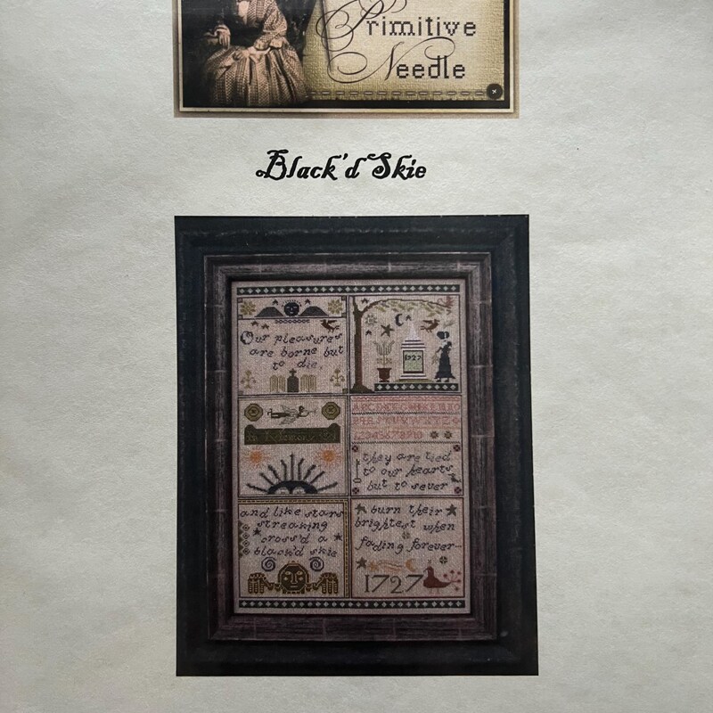 Primitive Cross Stitch - Etsy