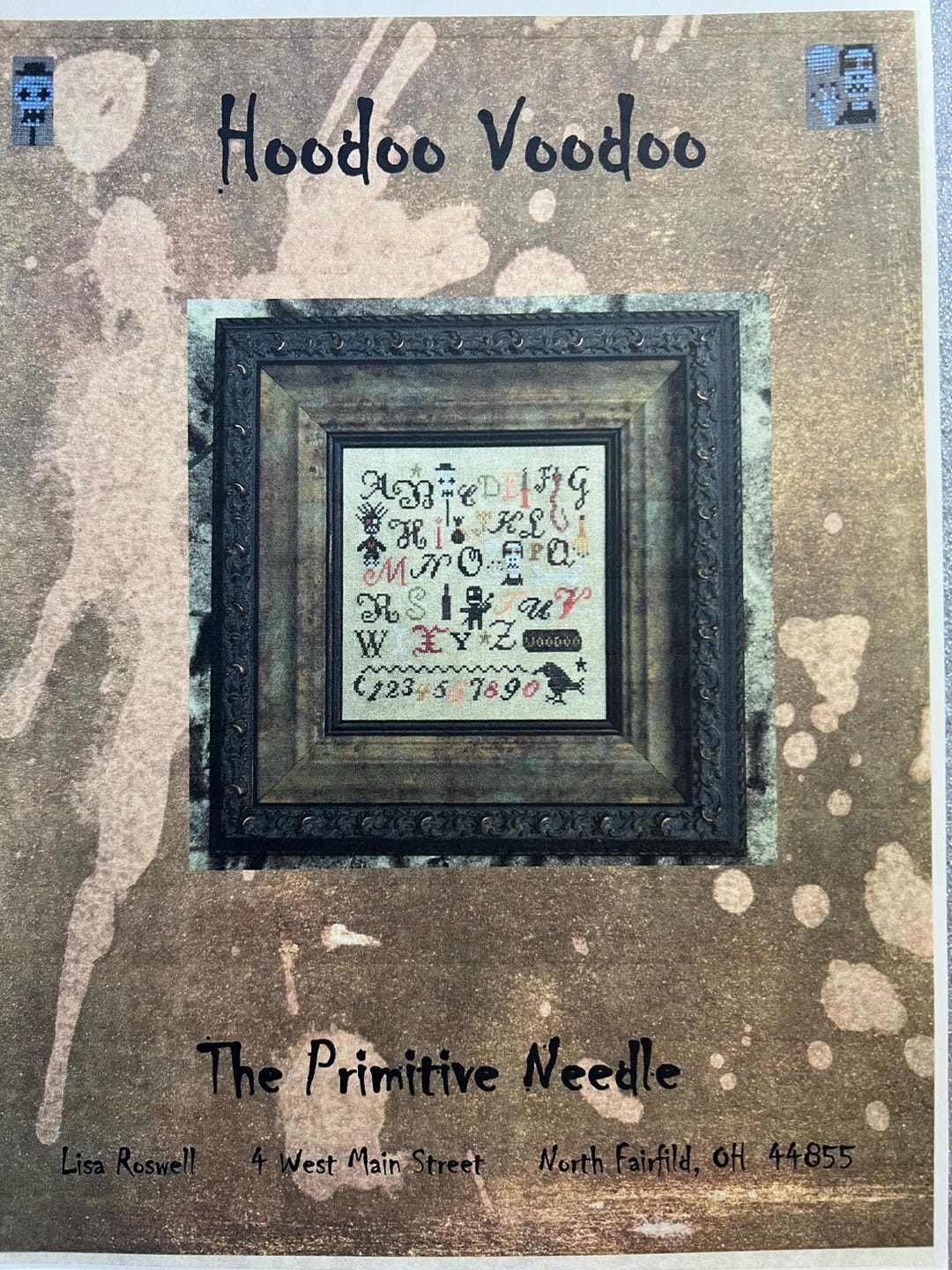The Primitive Needle Cross Stitch Hoodoo Voodoo Chart - Etsy