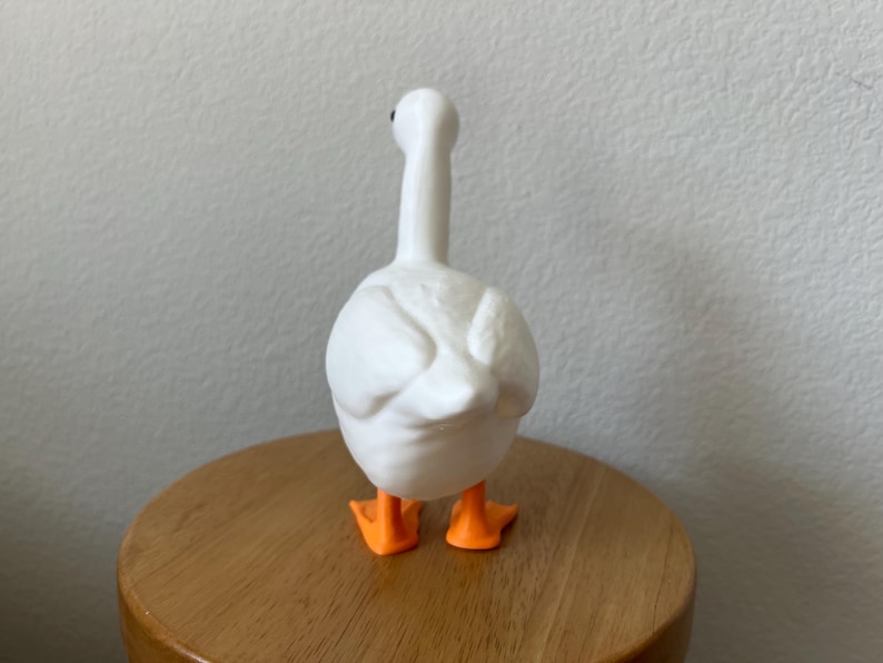 3D Print File: Funny Goose Statue, Desk or Yard Art (digital Download ...