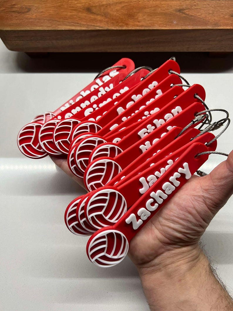 Custom 3D Printed Name Tags - Personalized Plastic Name Badges for Work ...