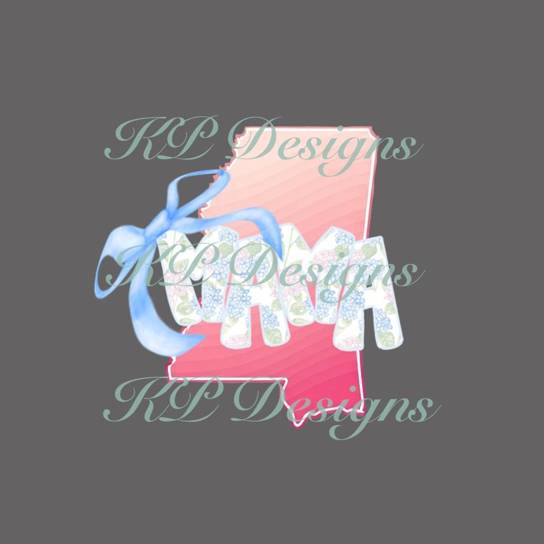 Mississippi Mama & Bow Digital PNG Bundle - Etsy