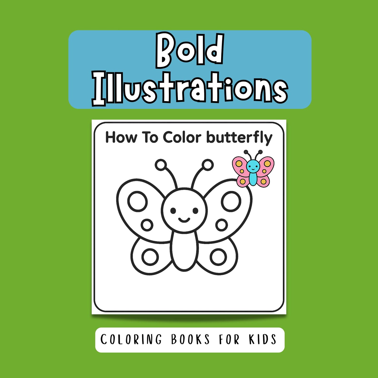 Learn to Color for Kids, Easy Printable Coloring Book With Colors Guide ...