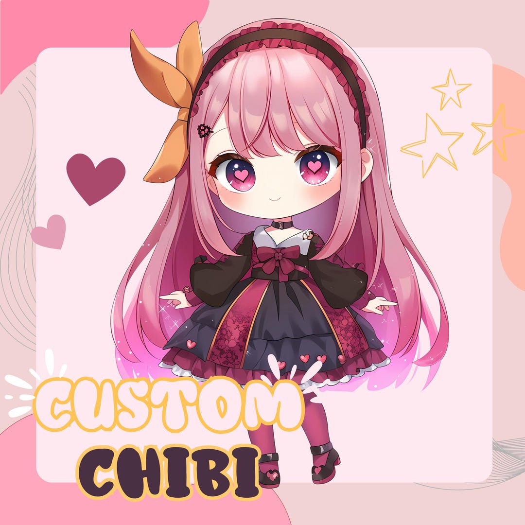 Custom Chibi Character, Cute Anime Chibi, Chibi Fanart, Original ...