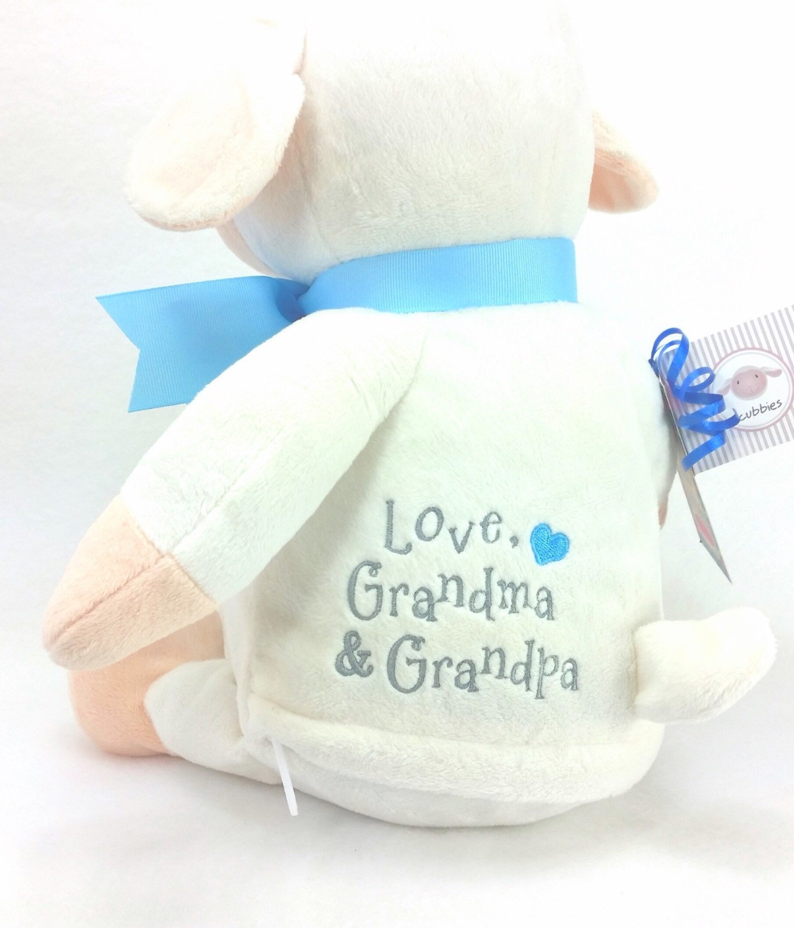 Personalized Baby Gift Animal Cubbies Stuffed Custom - Etsy