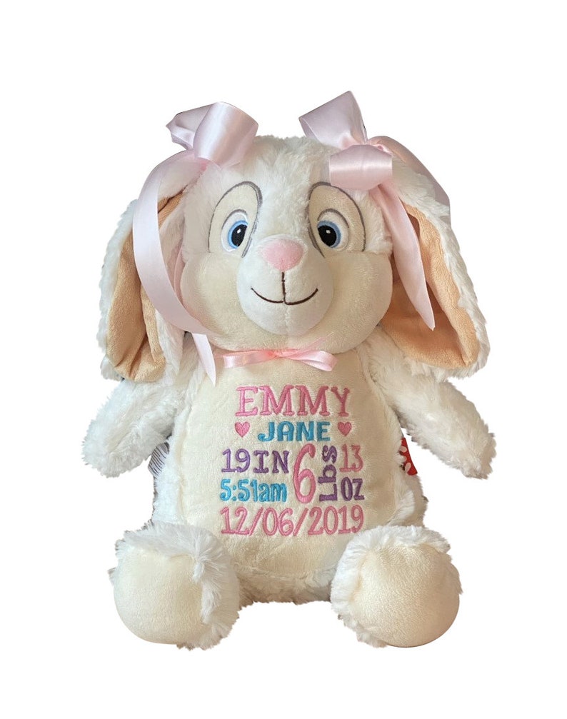 Personalized Stuffed Animal Personalized Bunny Bunny Rabbit | Etsy