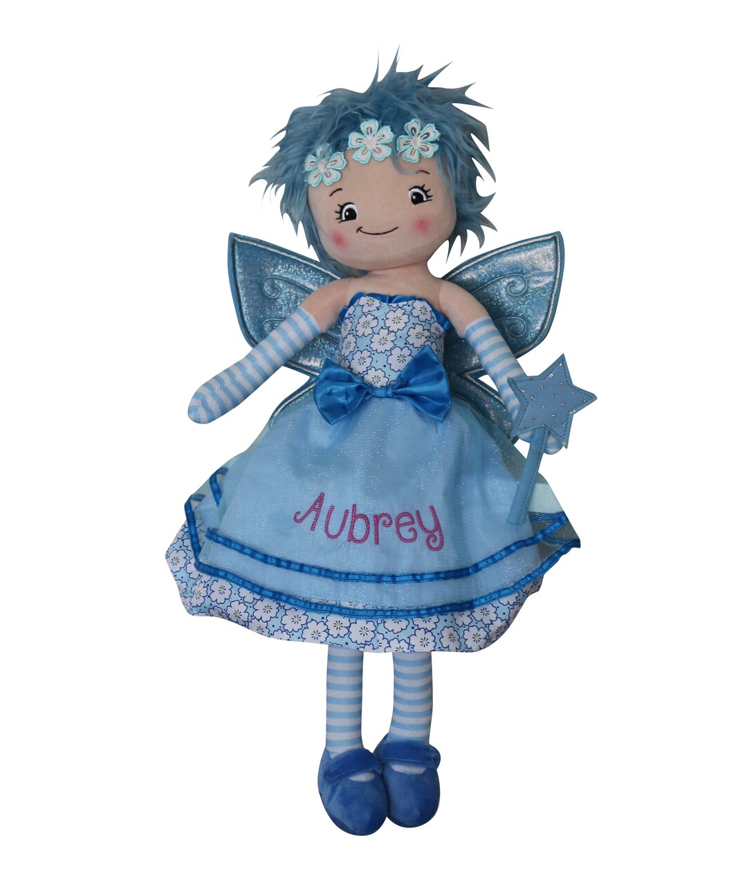 Personalized Fairy Doll, Embroidered Name Doll, Custom Made for Girl - Etsy