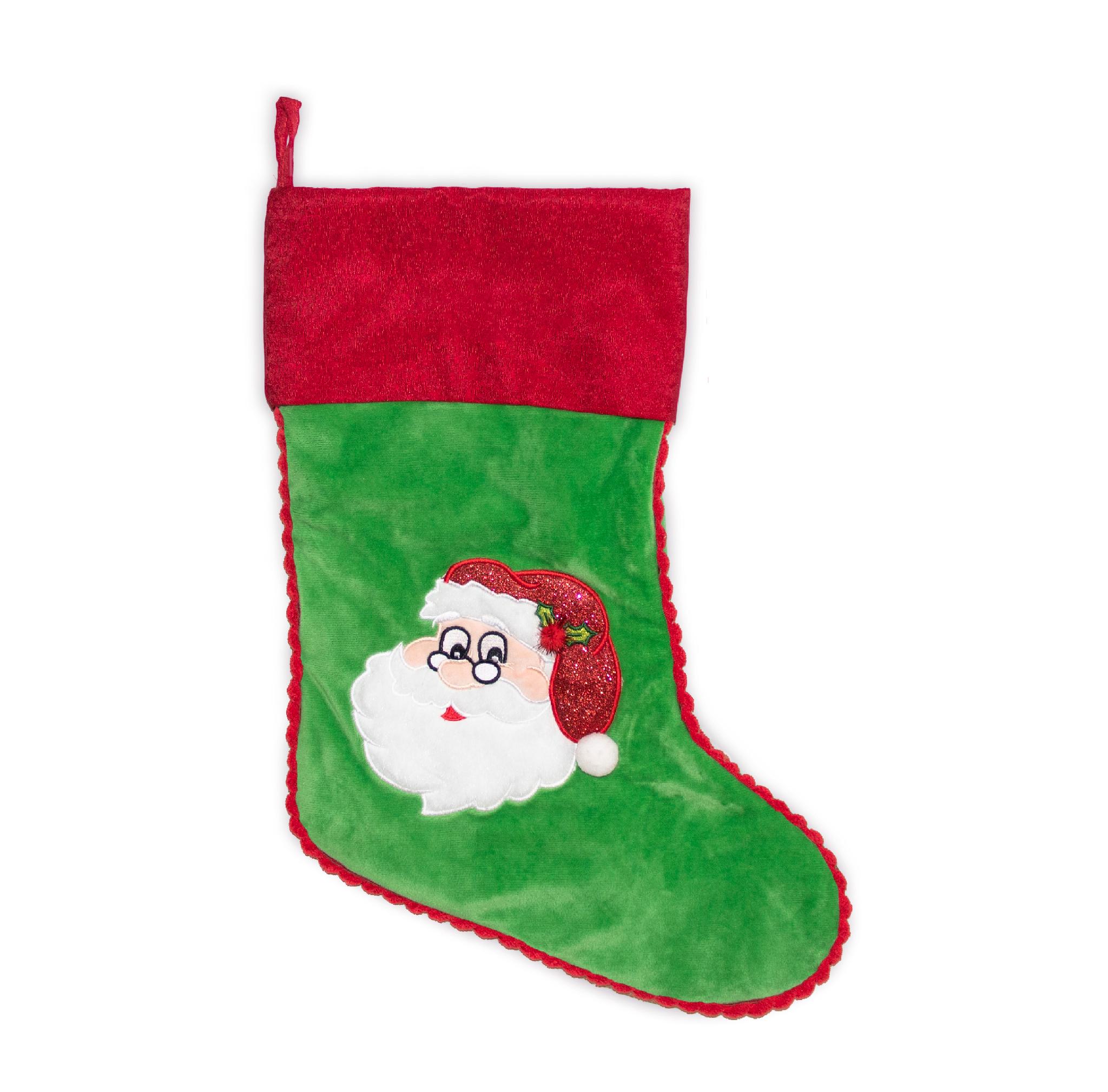 Child Christmas Stocking, Red Stocking, Personalized Baby Christmas ...