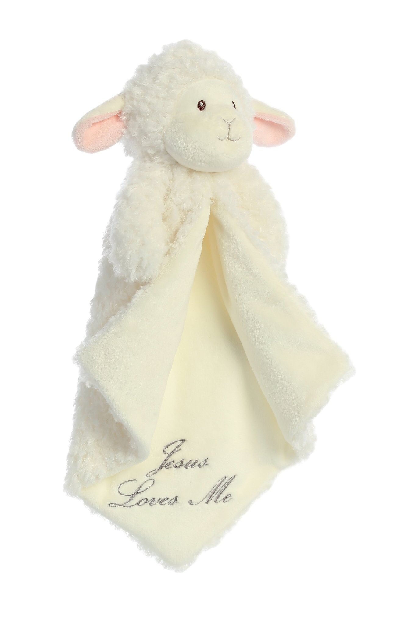 Embroidered Lamb Lovey, Personalized Baptism Gift - Etsy
