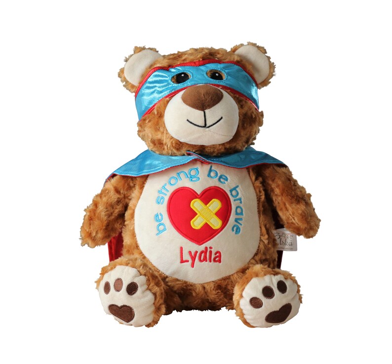 Personalized Stuffed Animal Heart Warrior CHD Heart Surgery | Etsy
