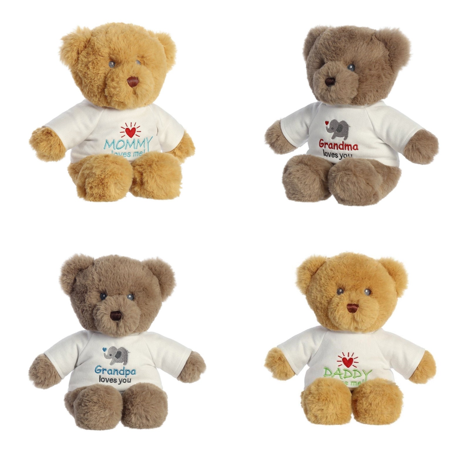 Personalized Plush Teddy Bear, Embroidered Name, Custom - Etsy