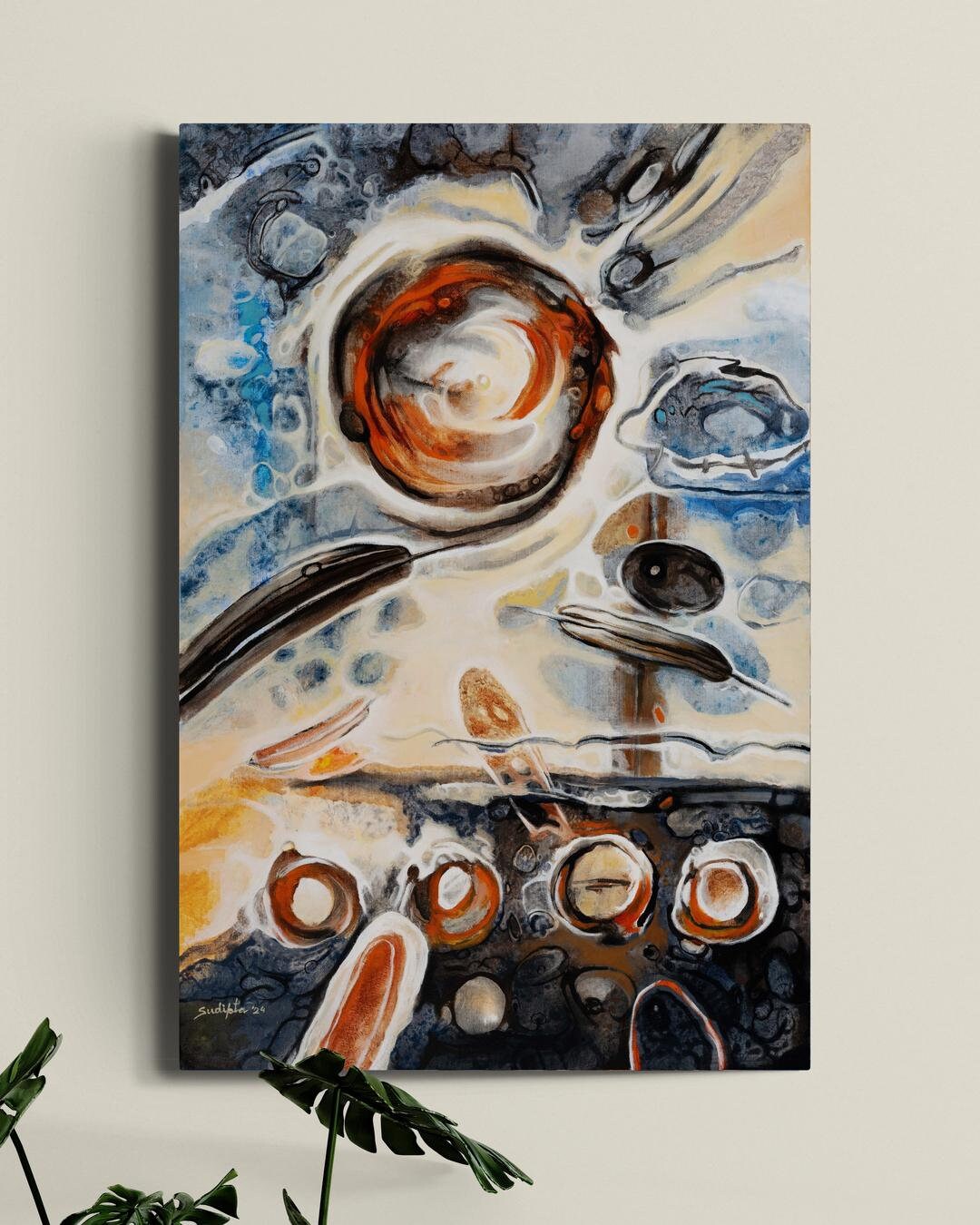 WIND: Limited Edition Print | Abstract Wall Art · Modern Painting ...