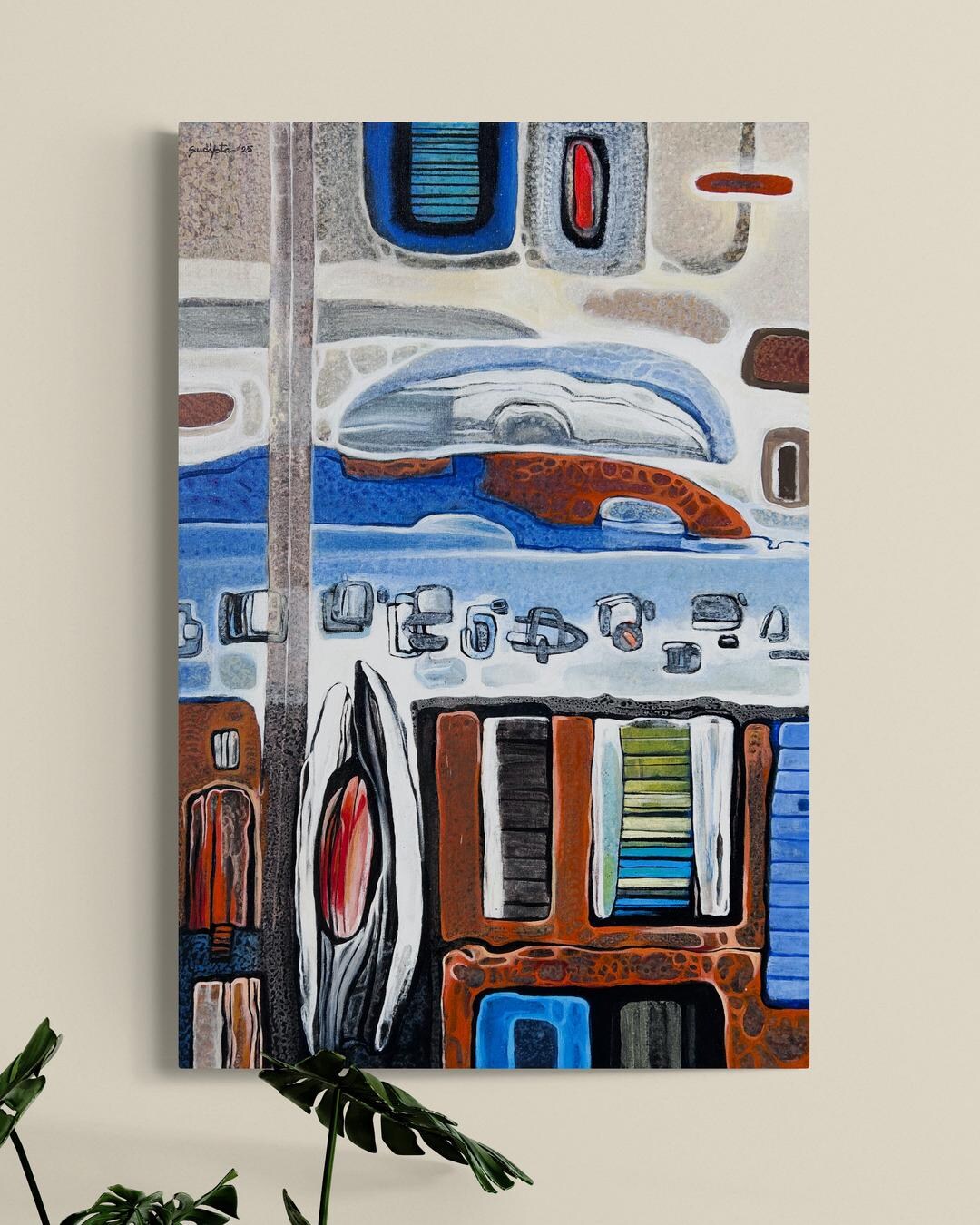 Limited Edition Print - CHANGE | Abstract Wall Art · Living Room ...