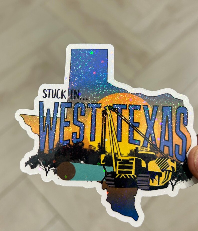 Stuck in West Texas Pipeline Welding Sticker - Etsy