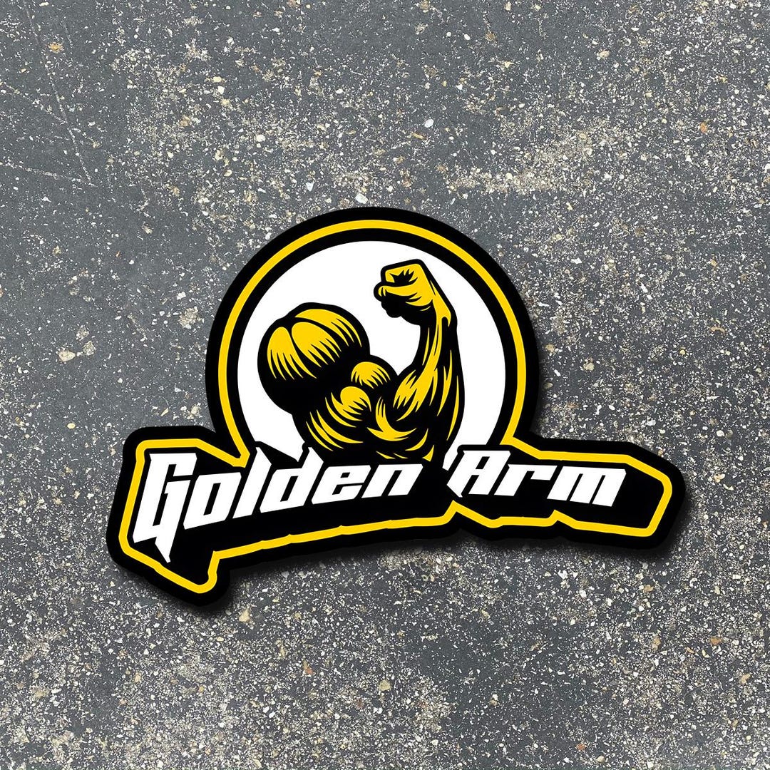 Golden Arm Welding Pipeliner Sticker/decal - Etsy