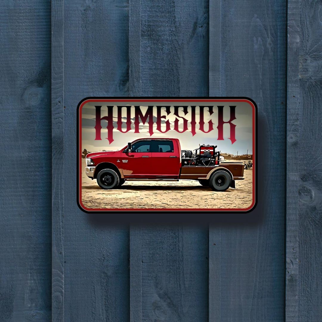 HOMESICK WELDING RIG Sticker - Etsy