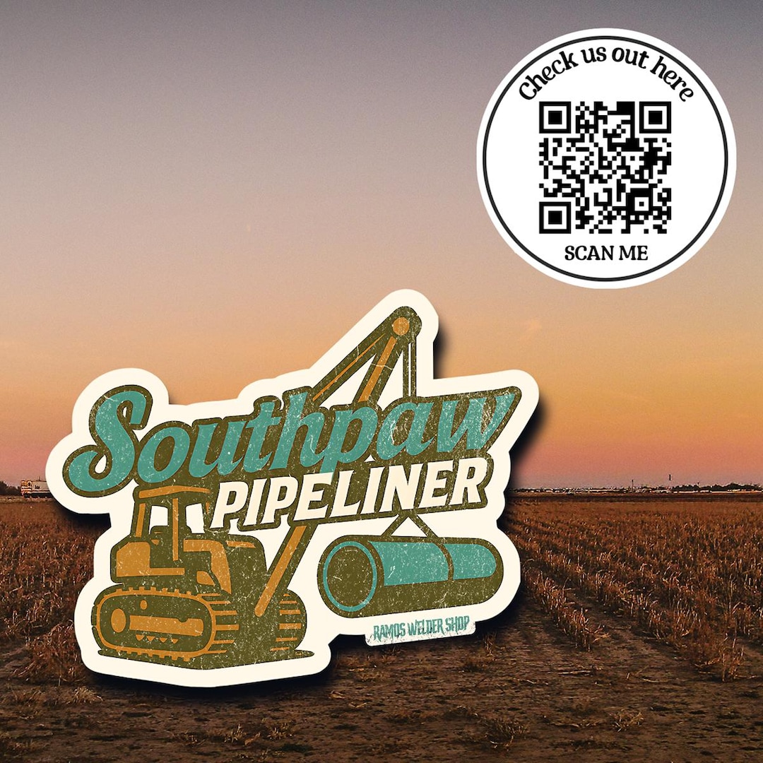 Southpaw Pipeliner Welding Sticker Decal - Etsy