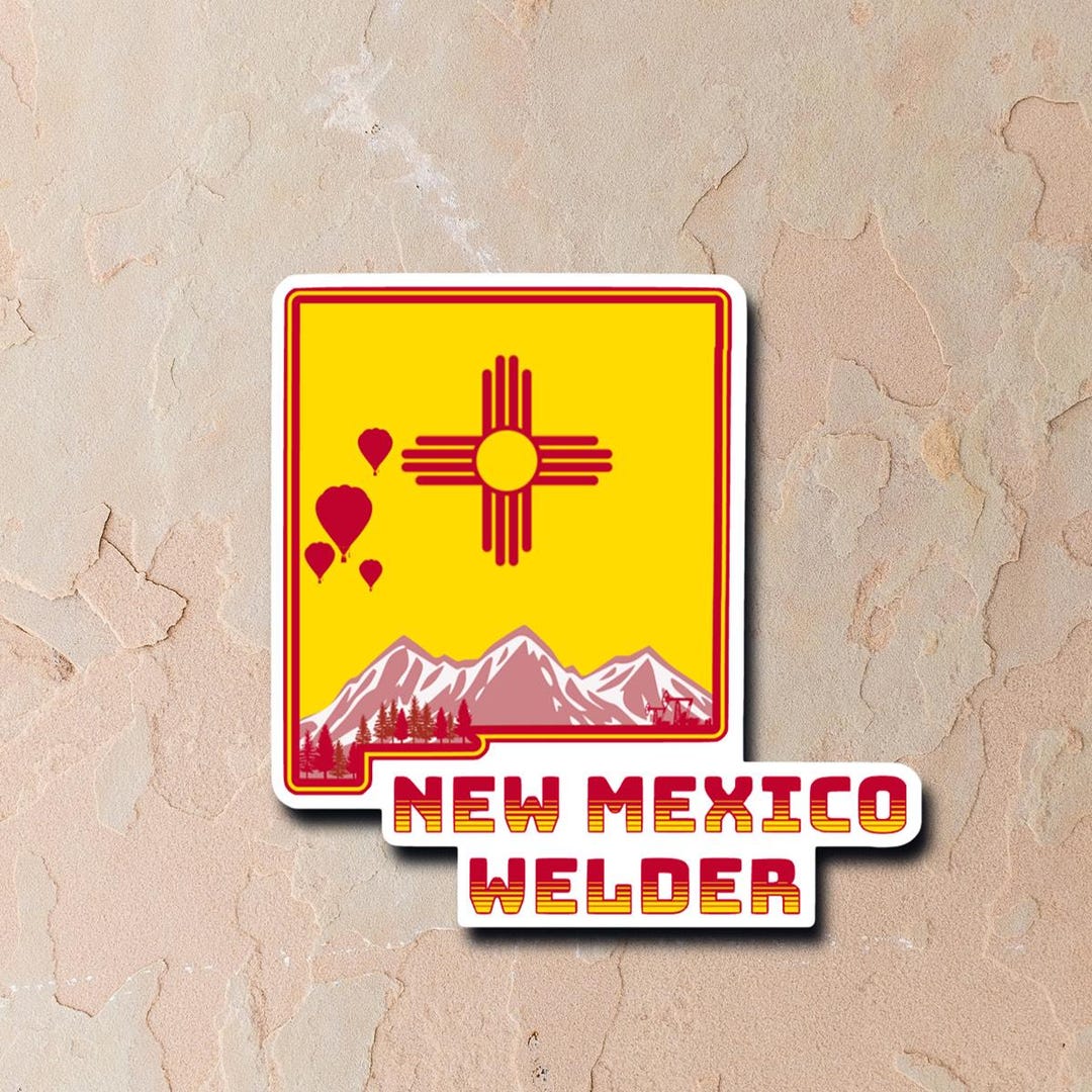 New Mexico Welder Sticker - Etsy
