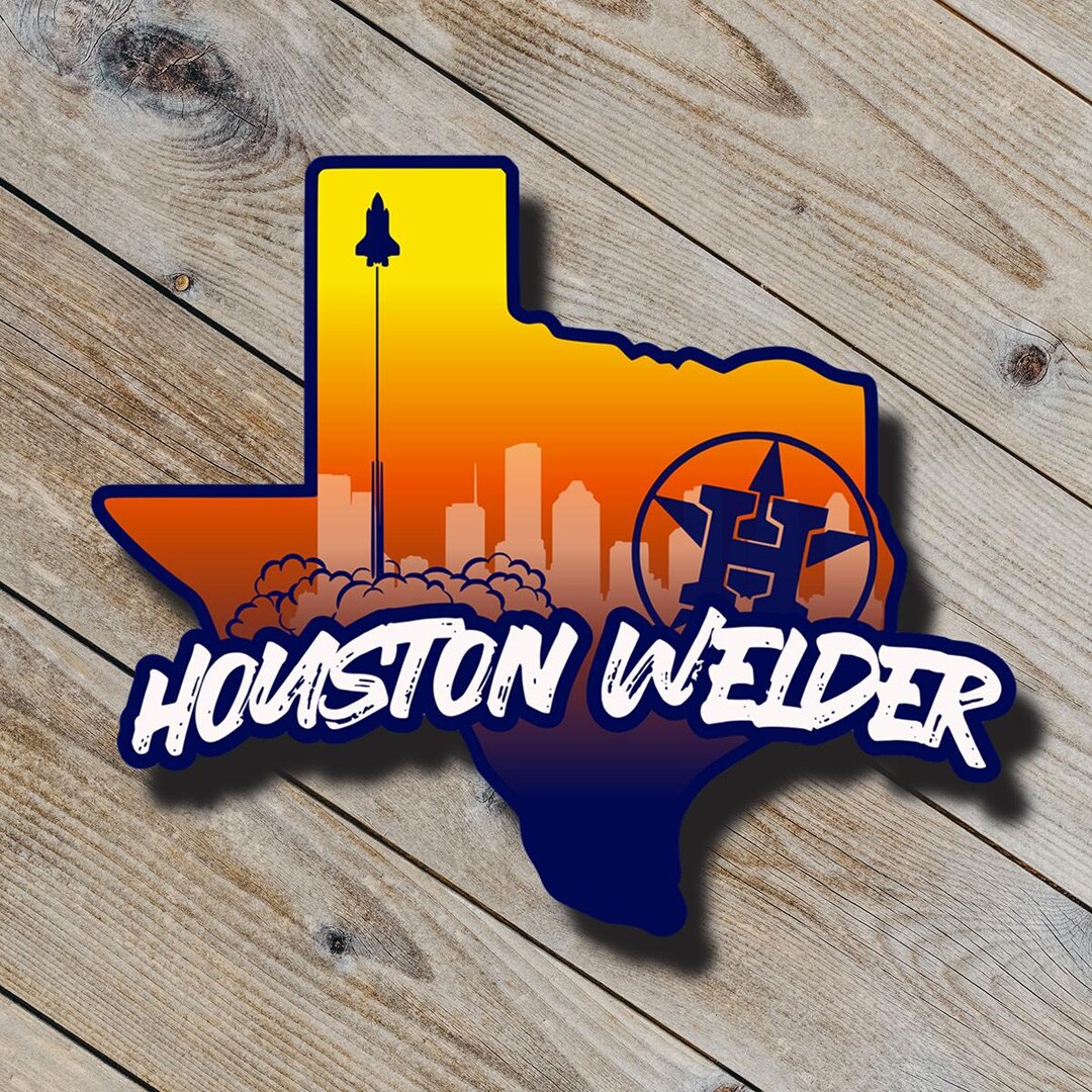 Houston Welder Welding/pipeline/refinery Sticker Decal - Etsy