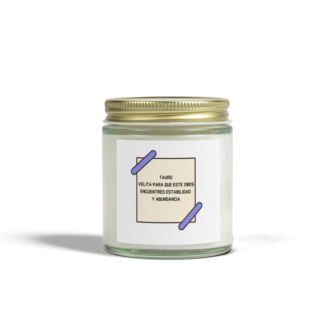 Taurus Zodiac Scented Candles, (spanish Quote), Velas Perfumadas Del ...