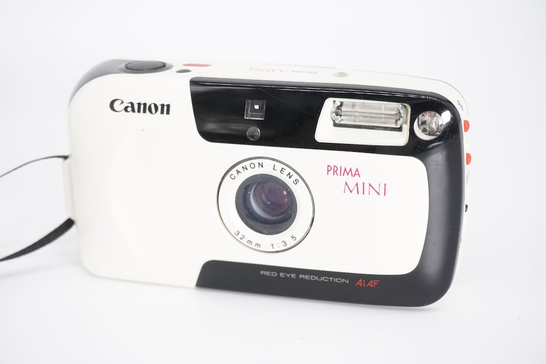 Canon Prima Mini Sure Shot M 35mm Point and Shoot Film Camera | Fully ...
