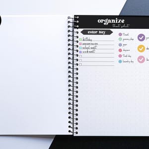 Chaos WEEKLY Undated Planner Mom Planner Weekly Planner Wire Bound ...