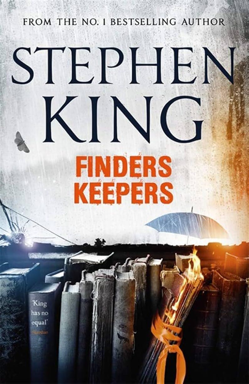 Finders Keepers - Stephen King - Downloadable Read - Etsy