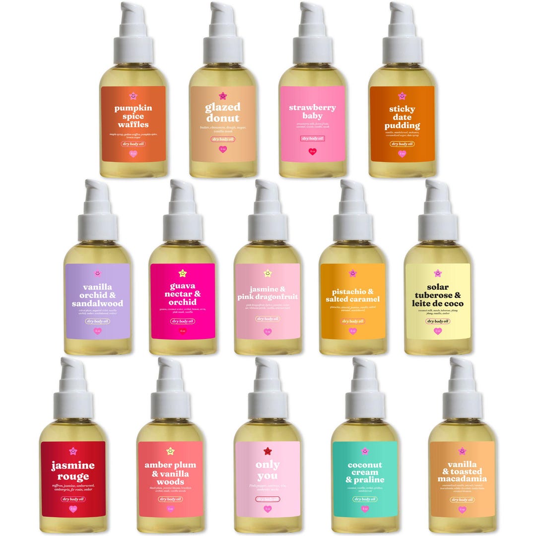 Luxurious Moisturizing Body Oils for Soft Skin, Scented Body Oil ...