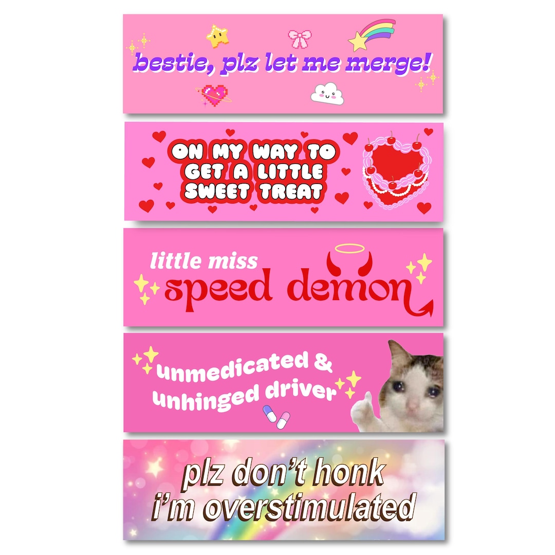 Fun Bumper Magnet Stickers - Choose Your Fun Bumper Magnet for New ...