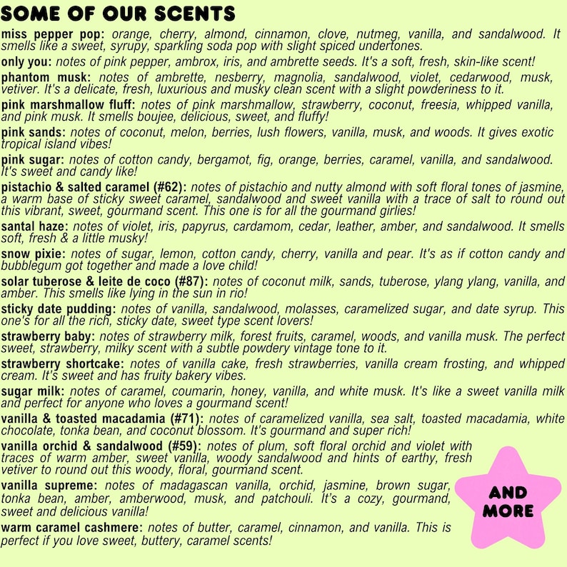 Vanilla Scented Dusting Powders - Talc Free Body Powder for Hygiene ...