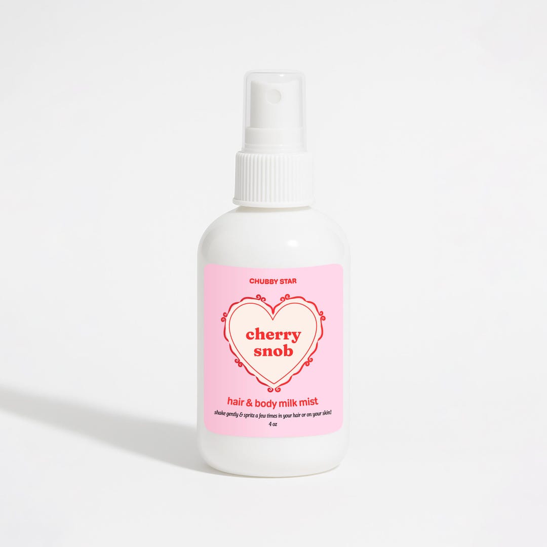 Cherry Snob Scented Body Milk Mist, Alcohol Free Hair and Body Mist for ...