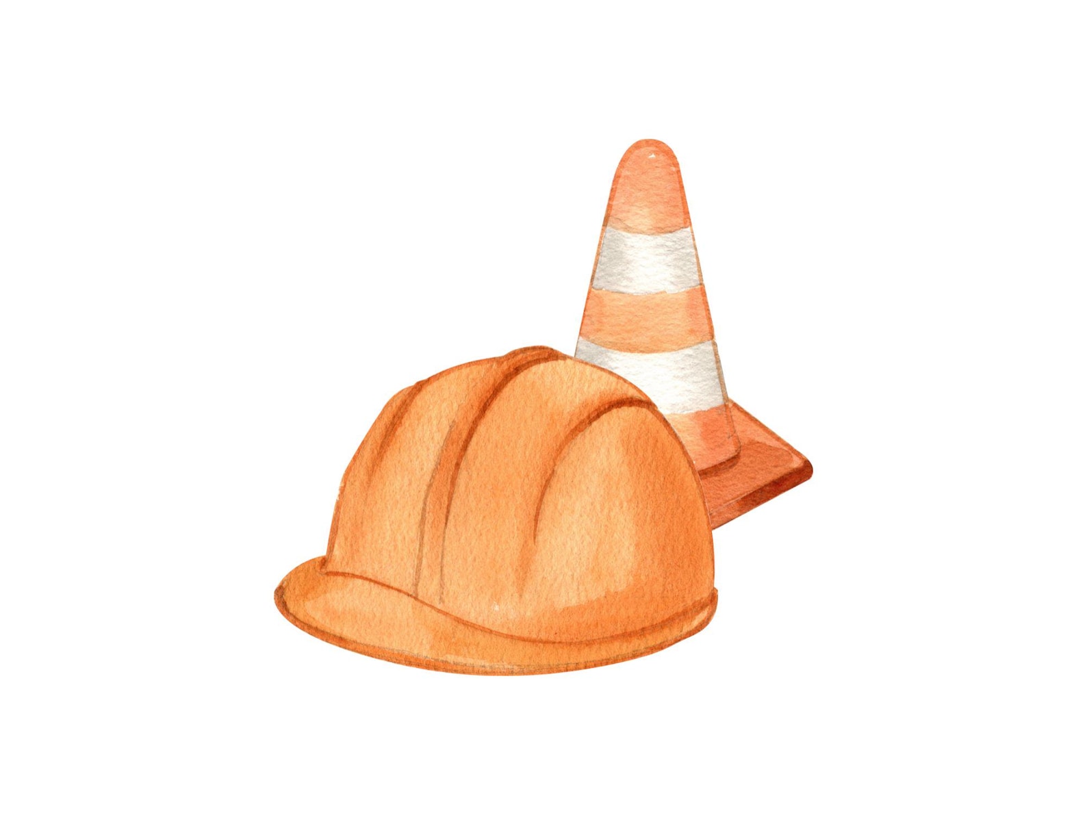 Watercolor Construction Clipart Bundle,construction Vehicle for Kids ...