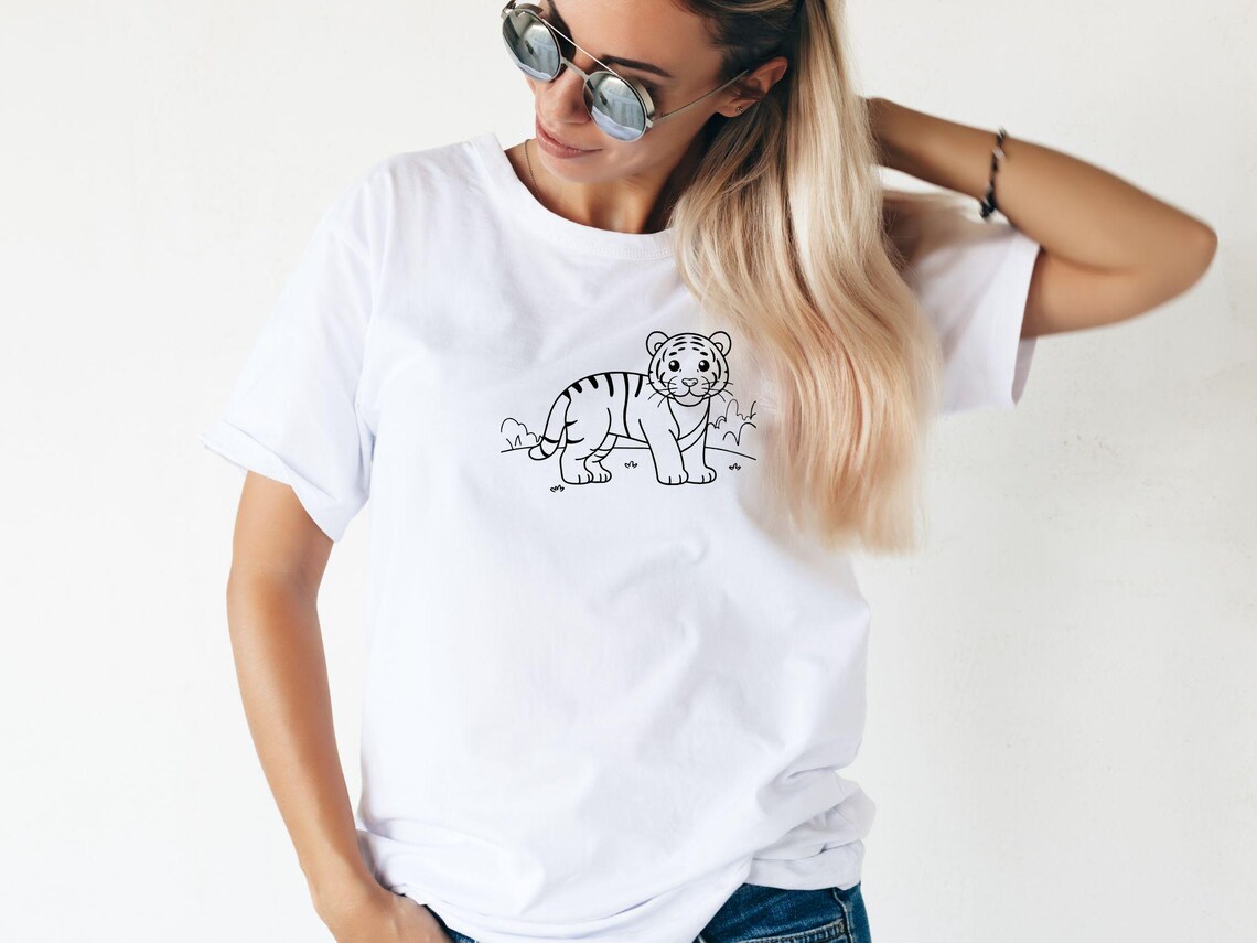 Safari Animals Outline Svg,safari Animals Svg,baby Shower Svg,cute ...