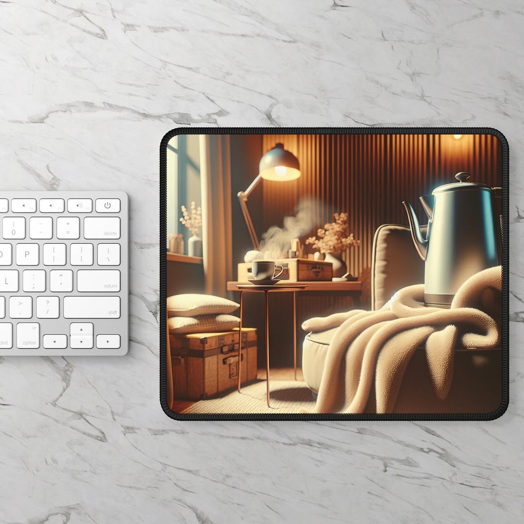 Cozy Corner Gaming Mouse Pad, Trending Home Items Decor, Retro Electric ...