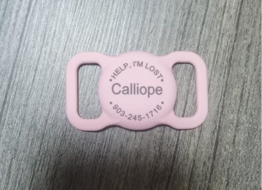 Custom Dog Tags, Dog Name Tags, Custom Air Tag Holders, Silicone Air ...