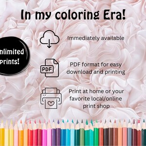 In My Bride Era Coloring, Eras Coloring, Friendship Bracelet Coloring ...