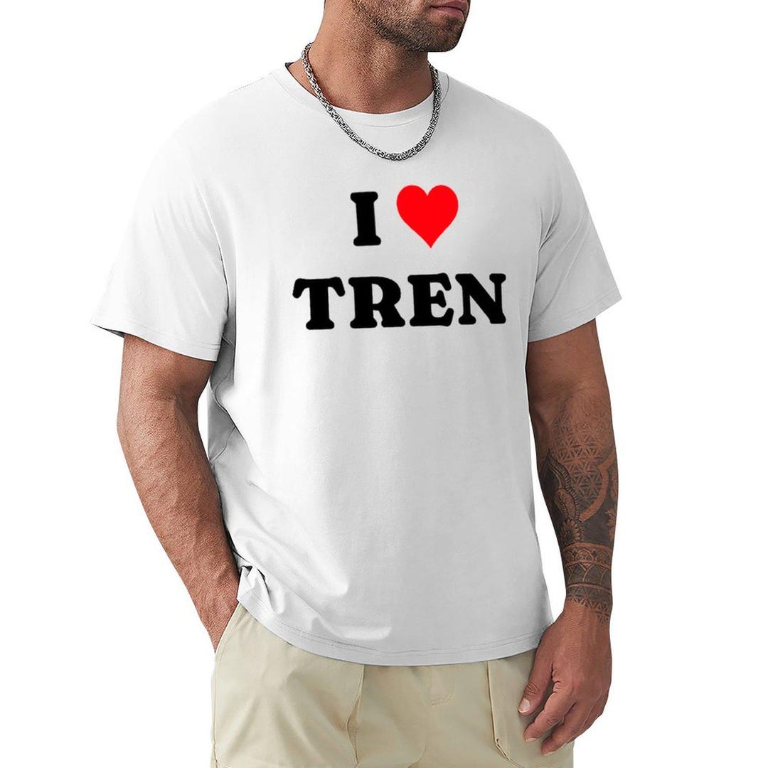 I LOVE TREN SHIRT - Etsy