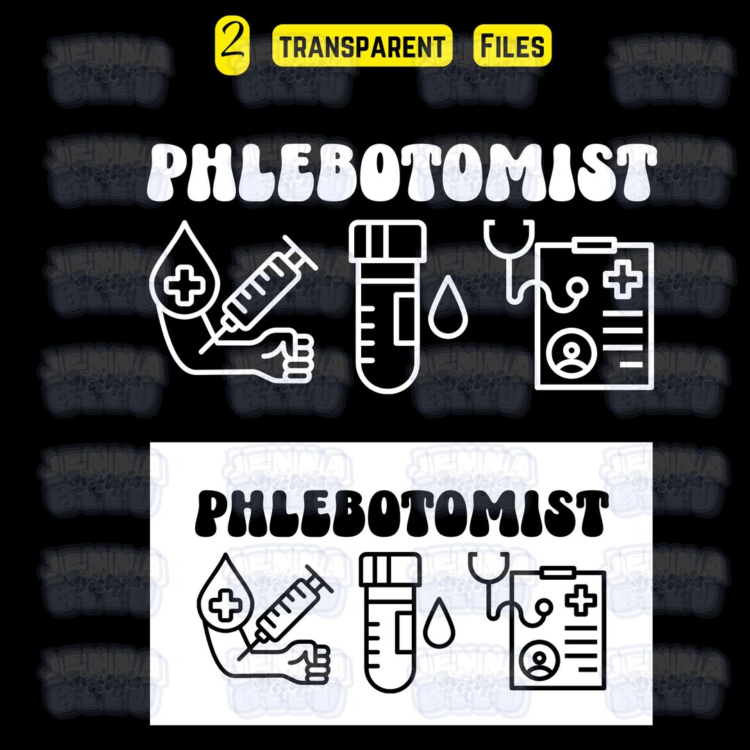 Phlebotomist PNG Clipart | Medical Lab Art (digital Download) - Etsy