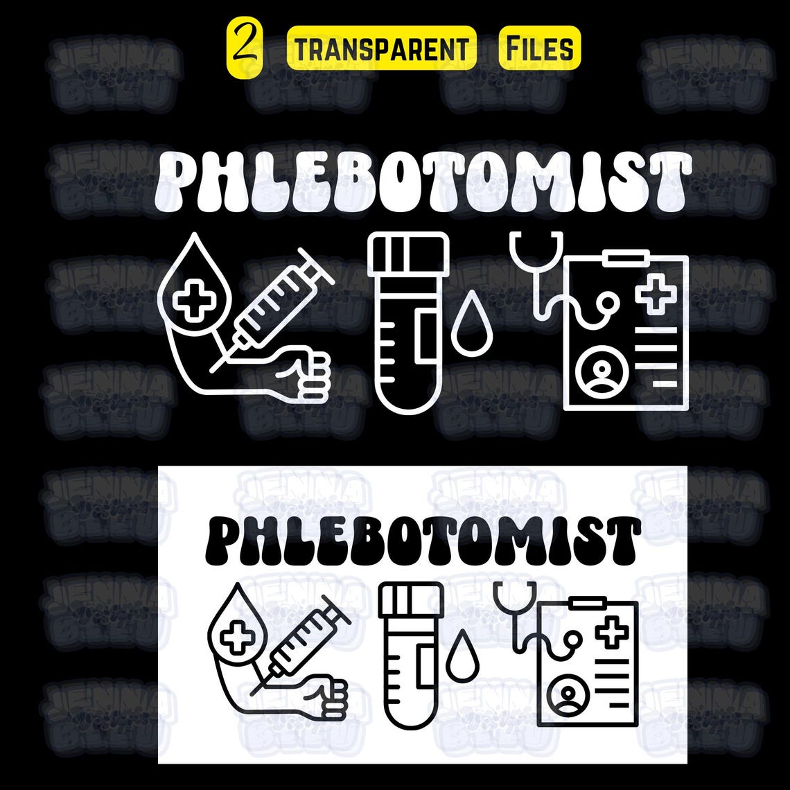 Phlebotomist PNG Clipart | Medical Lab Art (digital Download) - Etsy