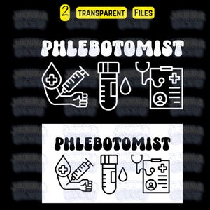 Phlebotomist PNG Clipart | Medical Lab Art (digital Download) - Etsy