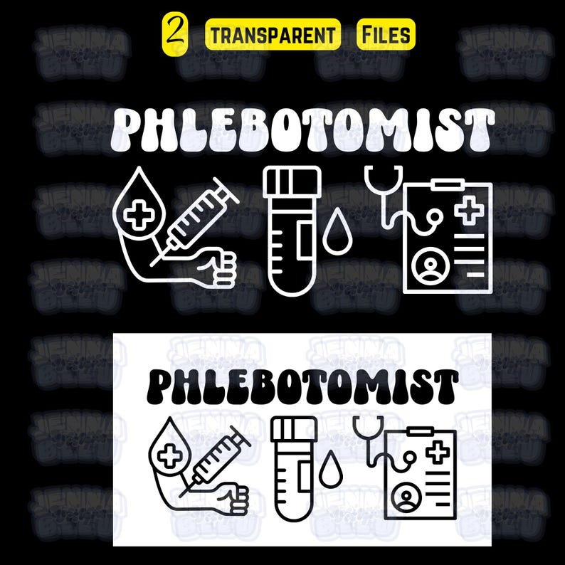 Phlebotomist PNG Clipart | Medical Lab Art (digital Download) - Etsy
