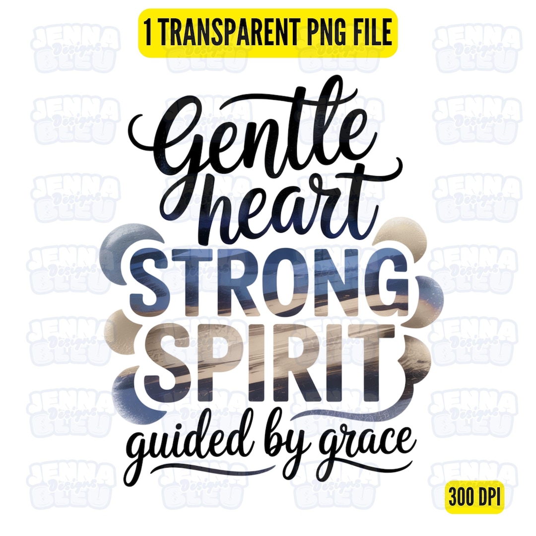 Strong Spirit Quote PNG | Inspirational Wall Art (digital Download) - Etsy