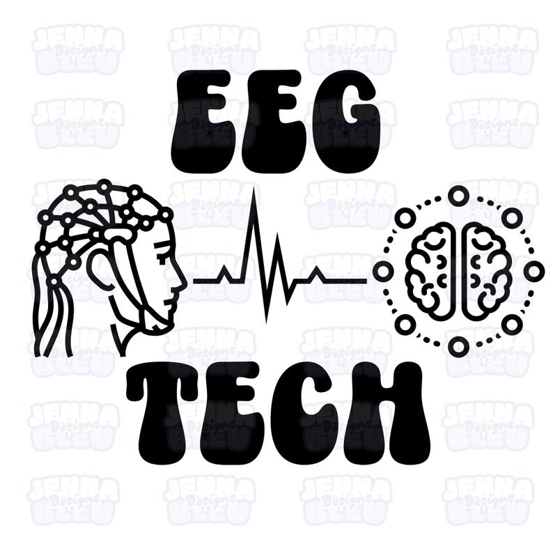 Electroencephalogram PNG | EEG Brain Waves Clipart | Neurology Digital ...